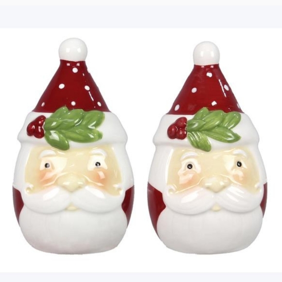 Holiday | Santa Salt And Pepper Shakers | Poshmark